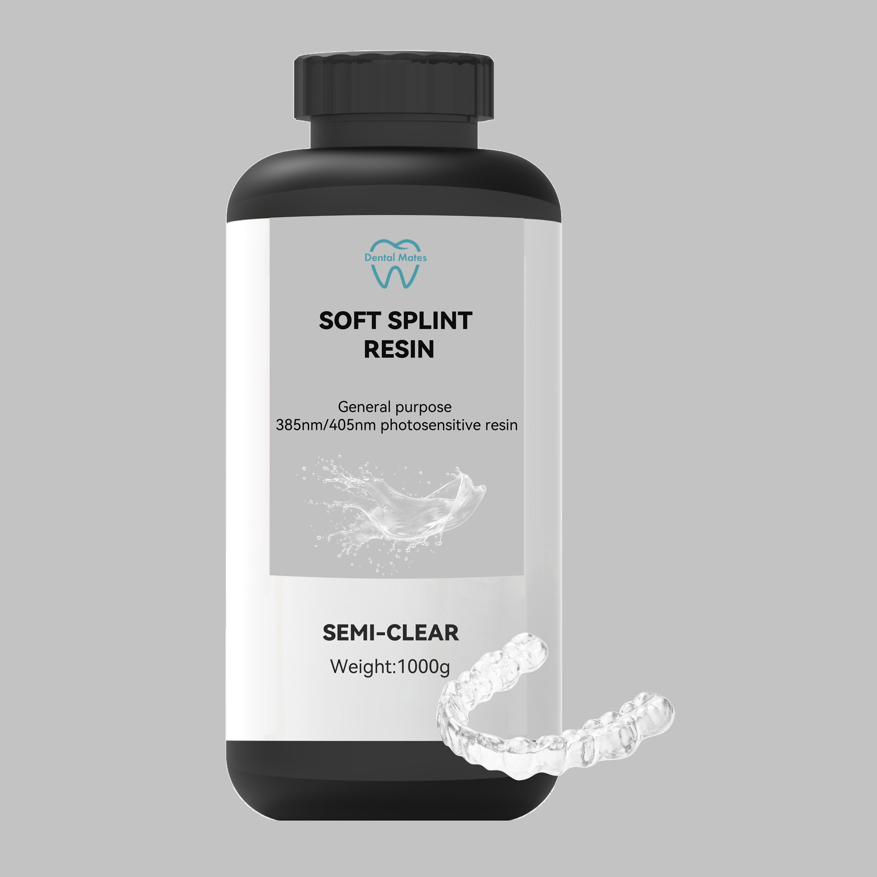 Flexible Soft Splint Resin for DLP and LCD Printers 500ml/500gram ...