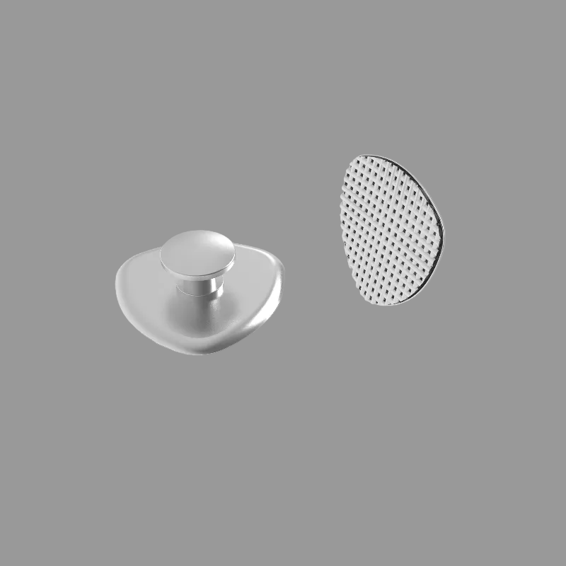 Bondable aligner buttons Y-F325 Triangle base 80# mesh base, 10pcs/pk ...